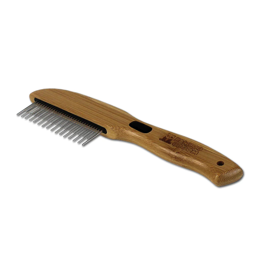 Bamboo Groom Kamm mit 31 rotierenden Zinken